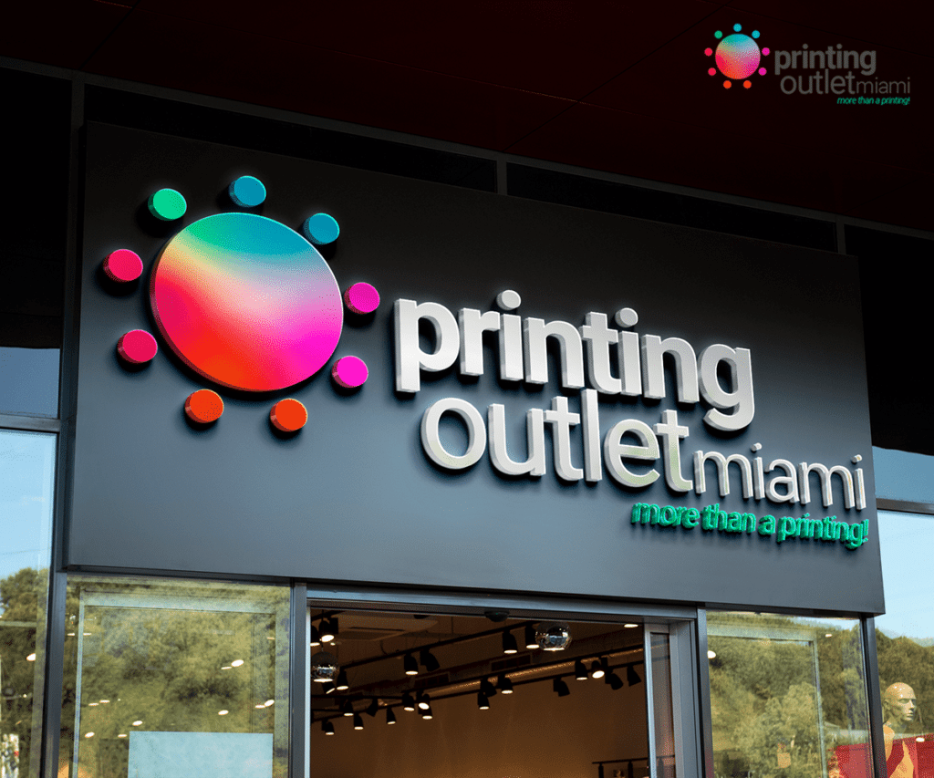 Acrylic Logo - Printingoutletmiami