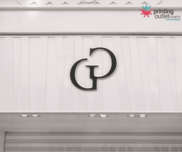 Acrylic Logo - Printingoutletmiami