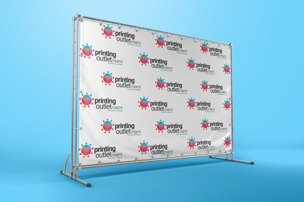 Step and Repeat Banner - Printingoutletmiami